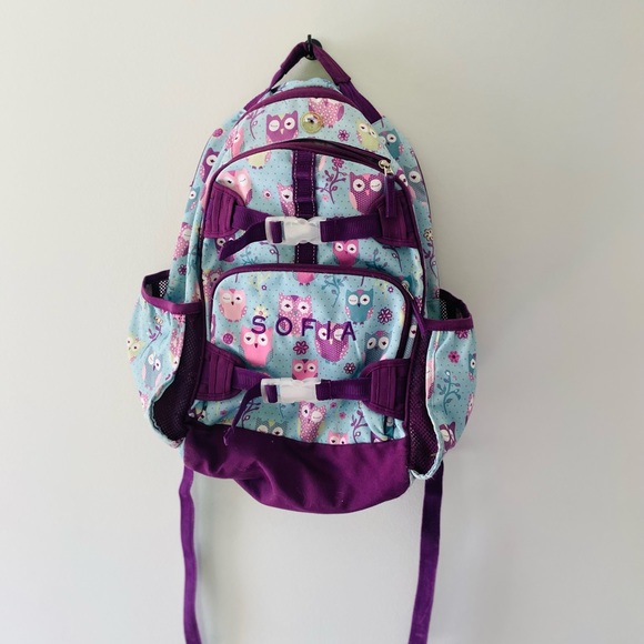 Pottery Barn Kids | Bags | Pottery Barn Kids Awls Backpack Large ...